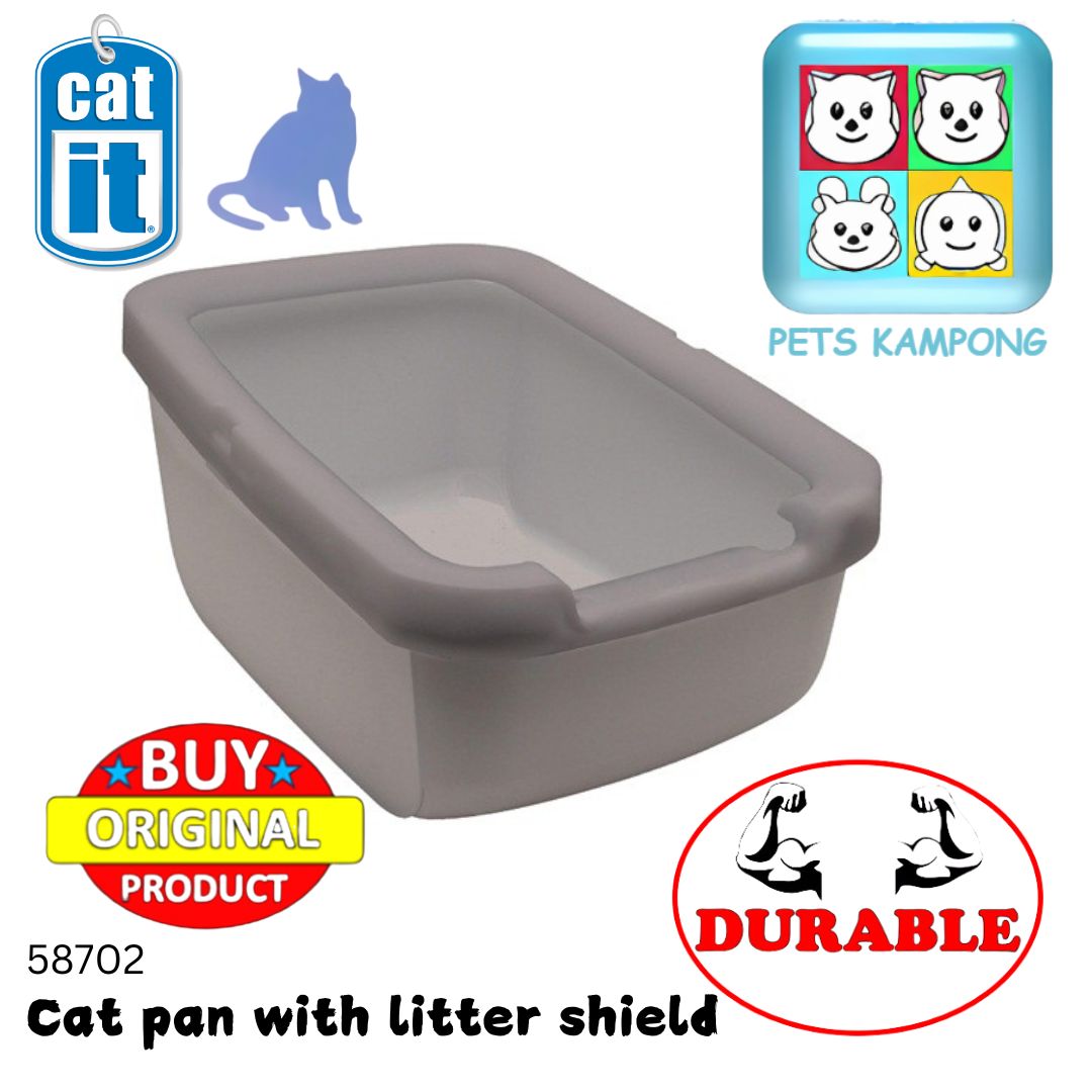 Catit 58702 Rimmed Cat Pan – Pets Kampong SG