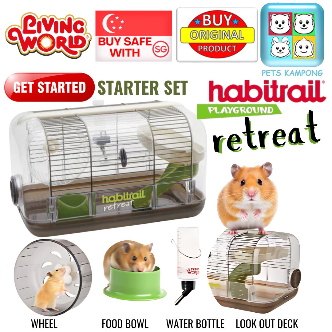 Habitrail Retreat Cage for Hamster (62825) – Pets Kampong SG