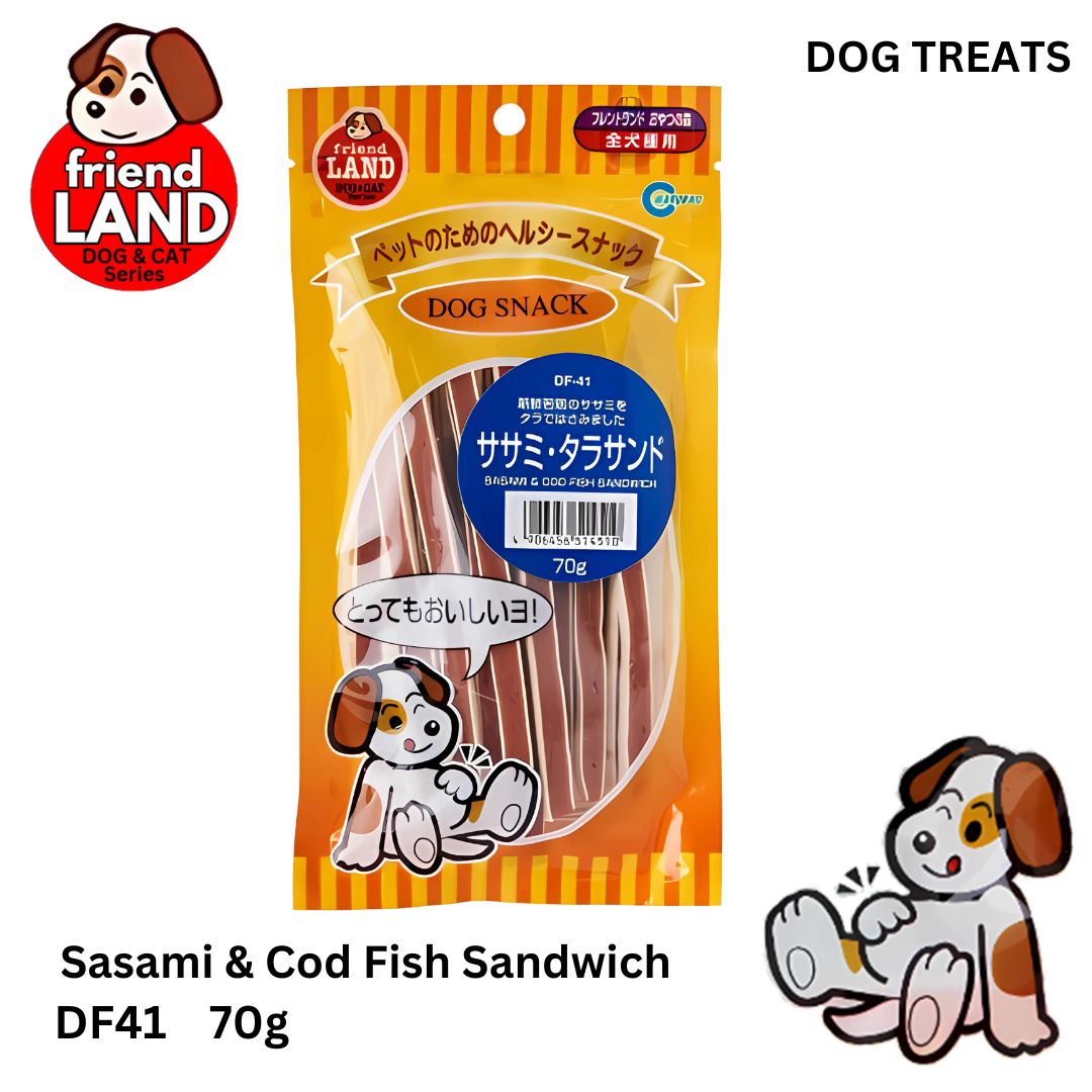 Marukan Sasami & Cod Fish Sandwich [DF41] – Pets Kampong SG