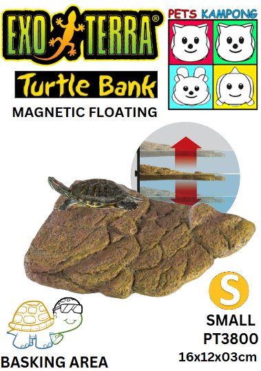 Exo Terra Turtle Bank Small (PT3800) – Pets Kampong SG