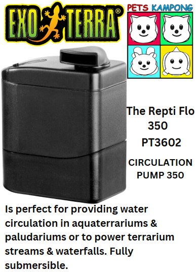 Repti Flo 350 Terrarium Pump PT3602 – Pets Kampong SG